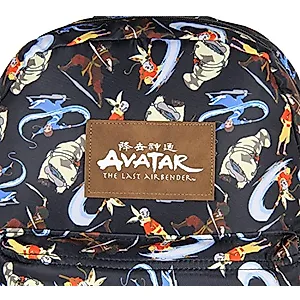 Nickelodeon Avatar The Last Airbender Character Aang Katara Appa Zuko Cartoon All Over Print Backpack