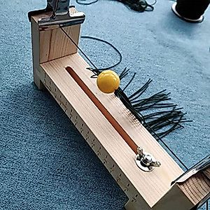 Wood Bracelet Jig, Adjustable Length Paracord Jig Bracelet Maker U Shape Clear Scale Bracelet Jig Kit DIY Wristband Rope Knot Braided Fixing Tools