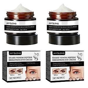 2 PCS Verfons Firming Eye Cream,Verfons Snake Venom Firming Eye Cream, Verfons Temporary Firming Eye Cream, Fades Fine Lines and Wrinkles