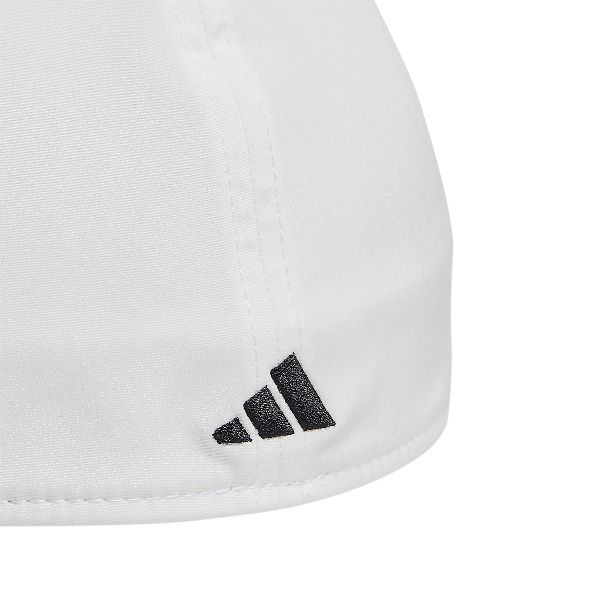 adidas Men's Gameday Structured Stretch Fit Hat 4.0, White/Black, Large-X-Large