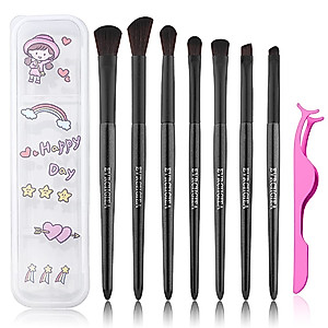 EVRCHGIEA Makeup Brushes Set, Professional Premium Synthetic Powder Foundation Blending Eye Shadow Blush Concealers Face Makeup Brush Kit