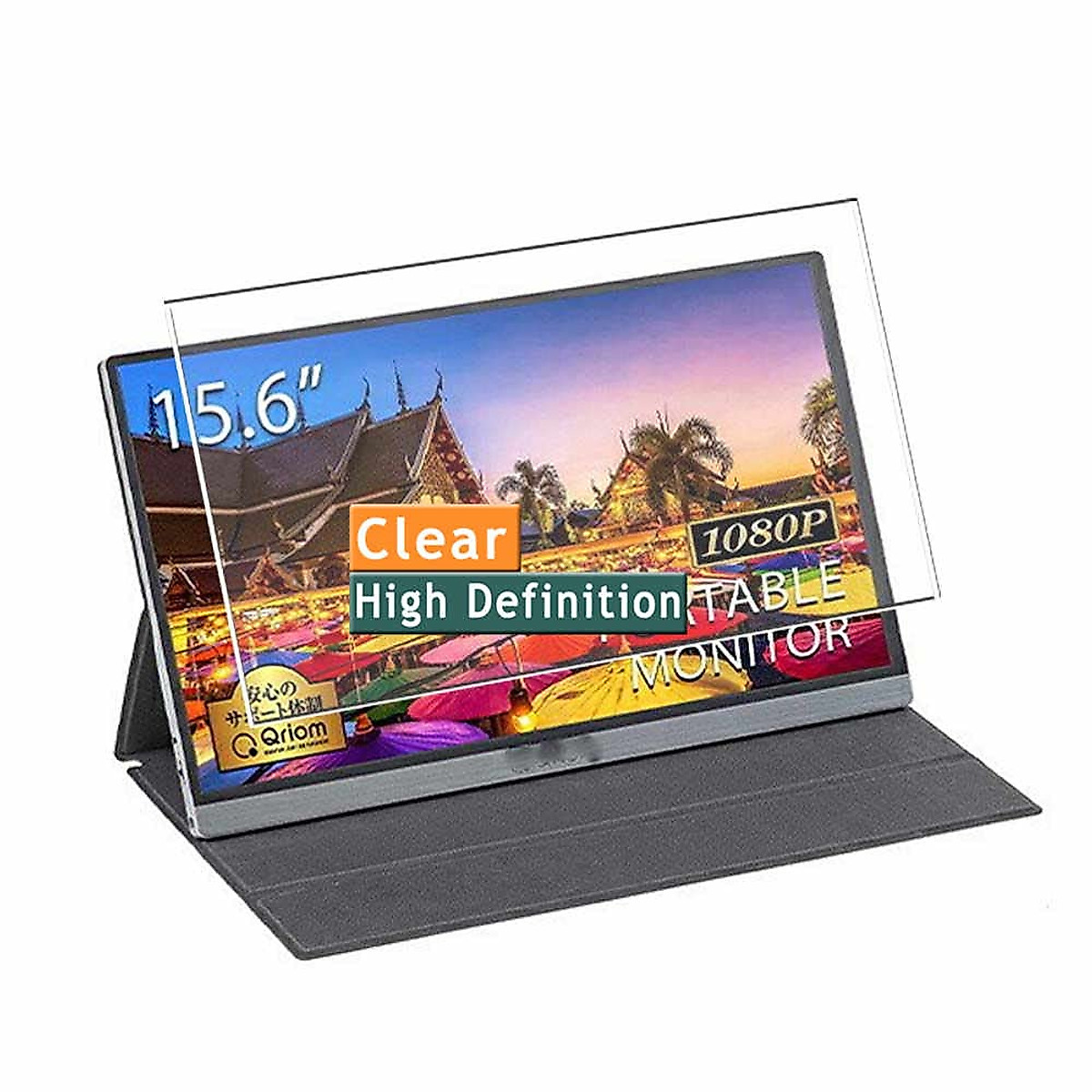 Vaxson 3-Pack Screen Protector, compatible with YAMAZEN 山善 QMM-156 15.6" TPU Film Protectors Sticker [ Not Tempered Glass ]