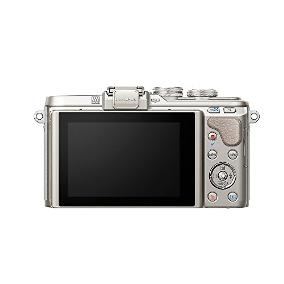 OLYMPUS Pen E-PL 8 EZ Double Zoom Kit [White][International Version, No Warranty]