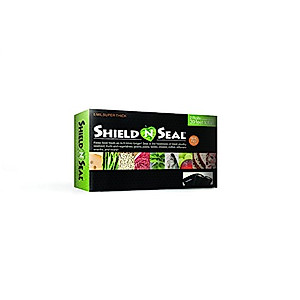 ShieldNSeal Vacuum Seal Rolls (All Black, 11" x 19.5')