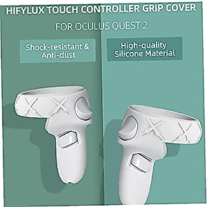 Touch Controller Grip Cover for Oculus Quest Quest 2 Anti-Throw Handle Protective Sleeve 1Pair
