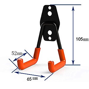 Todefrgu Kayak Oars Holds Rack, Paddle Mount Hanger, Kayak Paddle Wall Hanger, Paddle Rack Perfect for Display & Storage Wall Mounts, for Oar Hangers for Garage, Dock or Shed, NO Paddle - 2-Pcs