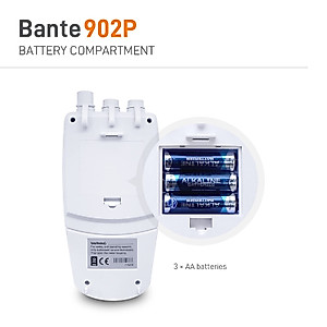 Bante 902P Portable pH Conductivity Meter | Multi-Parameter Meter for Measuring pH, Conductivity, TDS, Salinity, Resistivity, ORP and Temperature | Accuracy ±0.002 pH, ±1% F.S.