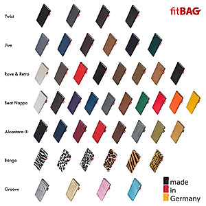 fitBAG Trachten Edelweiss Custom Tailored Sleeve for Xiaomi Redmi Note 6 Pro | Made in Germany | Fine Fabric Pouch case Cover with Microfibre Lining for Display Cleaning