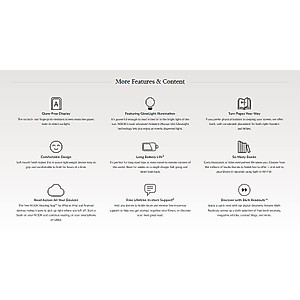 Barnes & Noble Nook Glowlight 4e eReader | 6" Touchscreen | 8GB | Black | BNRV1000 (Renewed)