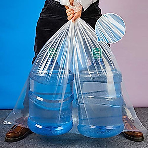 plastic bag，storage bags，storage，large storage bags，jumbo storage bags，large plastic bags,Set of 6 (X-Large（43×31）)