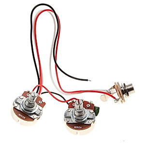 Gazechimp Toggle Switch Bass Wiring Harness Prewired V1