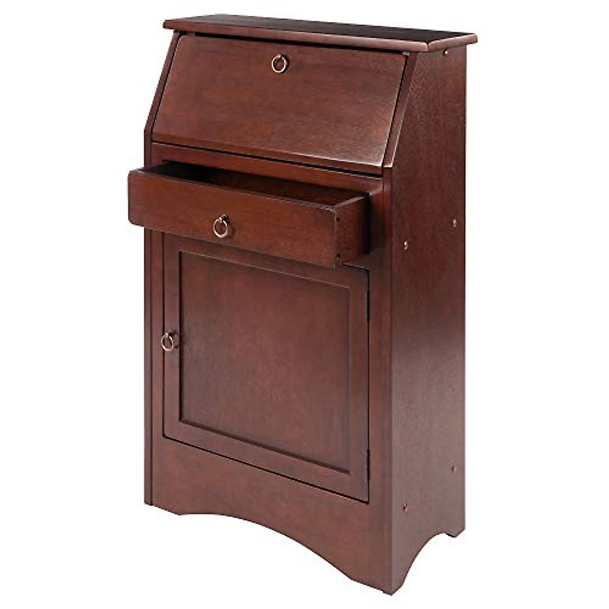 Winsome Wood Regalia Home Office, Walnut, Secretary Desk