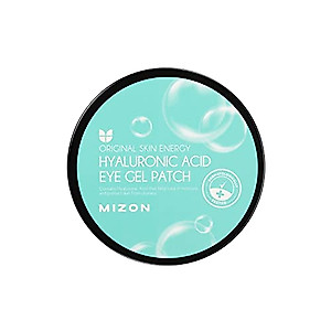 MIZON Hyaluronic Acid Eye Gel Patch, Collagen Patches, Eye Masks, Treatment for Puffy Eyes, Eye Pads for Dark Circles, Under Eye Bags, Wrinkle Care, Moisturizing, Improves Elasticity (30 PAIRS )