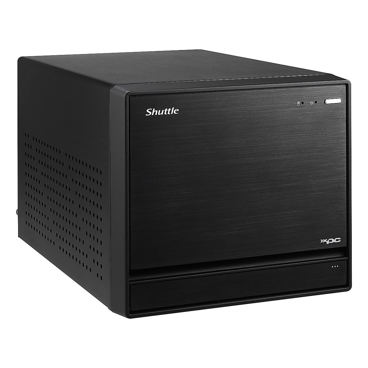 Shuttle XPC Cube SW580R8 Mini Barebone Server Intel W580 Supports 125W 11th/10th Gen Rocket Lake/Comet Lake Desktop/Workstation (Xeon) CPU No RAM No HDD/SSD No CPU No OS 500W 80 Plus Gold Flex PSU
