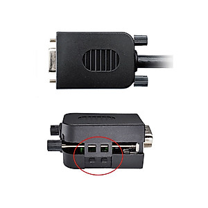 YIOVVOM DB9 Breakout Connector to Wiring Terminal RS232 D-SUB Male Serial Adapters Port Breakout Board Solder-Free Module with case(Female Serial Adapter)