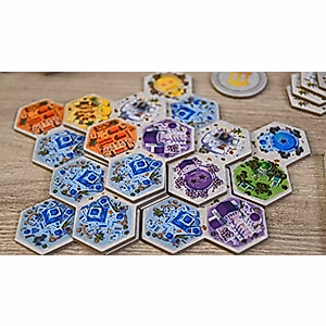 Akropolis | Strategy Game for Teens and Adults | Ages 8+ | 2 to 4 Players | 30 Minutes