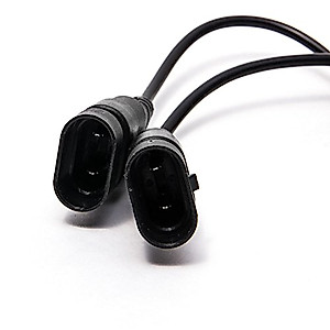 Biltek LED High Beam Conversion Bulbs Compatible with 1991-1993 Ferrari F40 (9005 Bulbs)