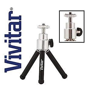 6" Table Top Mini Tripod for Canon Powershot ELPH 190 180 360 350 170 160