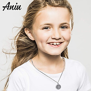 Aniu Cremation Jewelry for Ashes S925 Sterling Silver Urn Necklace Memorial Necklace for Human Ashes of Loved Ones Keepsake Pendant for Men Women (Tree of Life-G)