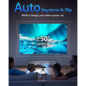 2022 Mini Pocket WiFi Projector 3D DLP 3600 Lumens WXGA HD LED Portable Wireless Video Projectors Support 1080P Airplay HDMI USB Auto Keystone Battery Pico for Gaming Home Theater Outdoor Movie Camp