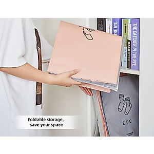 ECOWAN LIVING 36L Recycle Waste Bags for Kitchen, Indoor Recycling Bins, Recycle Bins for Home, Recyclable Waste Trash Sorting Organizer, Reusable Waterproof Anty-Deformation Design, Pack of 3 Bags