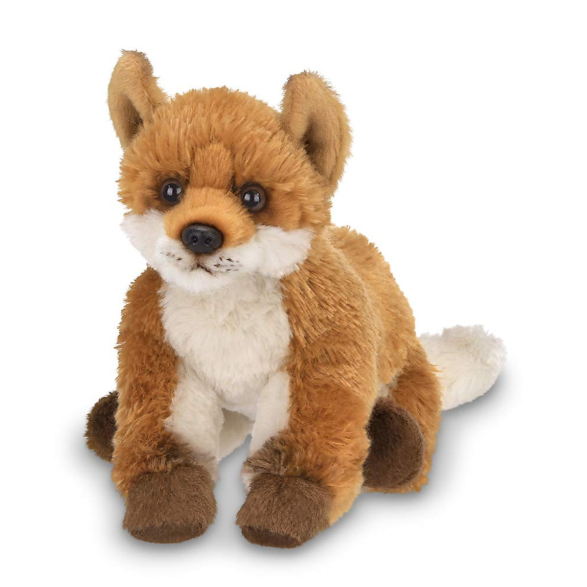 Bearington Lil' Fenton Small Plush Stuffed Animal Red Fox, 7 inches