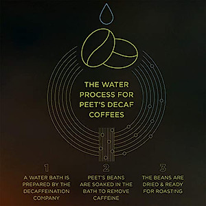 Peet's Coffee, Medium Roast Decaffeinated Coffee K-Cup Pods for Keurig Brewers - Decaf Especial 60 Count (6 Boxes of 10 K-Cup Pods)