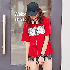 Shop&Three Customized Adjustable Baseball Cap,Unisex Personalized Trucker Hats,Cowboy Hat Black