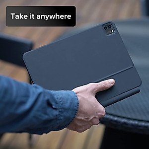 MOBEE Keyboard Case for iPad Pro 11 Inch (4th/3rd/2nd/1st) Gen 2022 & Air 6th 11 Inch (M2, 2024) & iPad Air 5th/4th Gen 10.9 Inch,Magic-Stand Keyboard Case with Multi-Touch Trackpad, Backlit, Magnetic