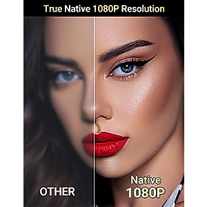 5G WiFi Bluetooth Projector, Full HD Native 1080P Projector 9500Lumens with Wireless Mirroring Screen, Compatible with TV Stick/HDMI/DVD Player/AV for Theater Movies [120" Projector Screen Included]