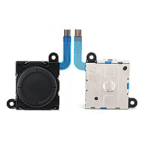 Joystick Button Module, Easy to Install Portable Lightweight Thumb Stick Comfortable for Switch Lite Controller(Black)