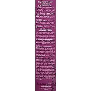 Vitabath Moisturizing Bath & Shower Gelée, Plus For Dry Skin, 16-Ounces