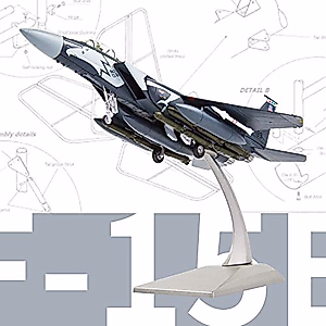 Lose Fun Park 1:100 F-15 Strike Eagle Diecast Model Fighter Military Planes Models Jet Model Airplane for Collection