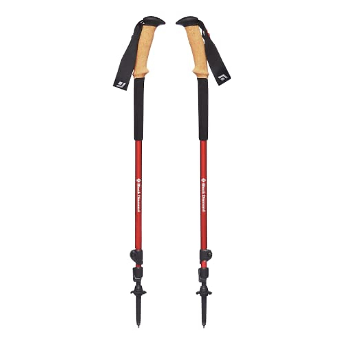 Black Diamond Trail Ergo Cork Trek Poles, Picante