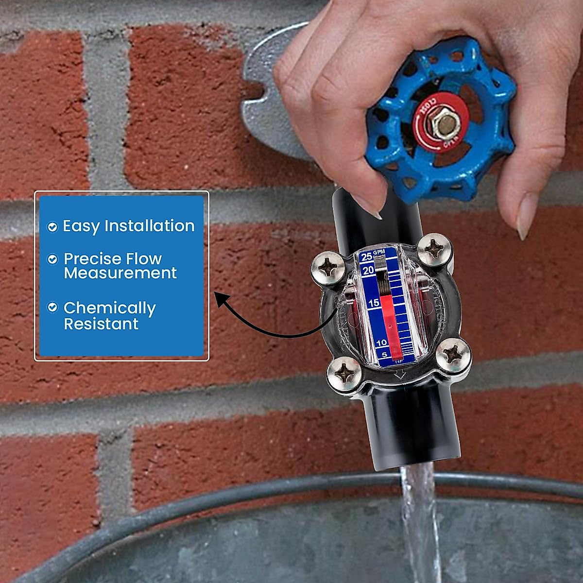 KonaFlow 1" Flowmeter