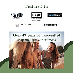 Adirondack Fragrance & Flavor Farm ADK Mountain Air Shampoo Bar for Oily Hair & Sensitive Scalp, Essential Oils, Sulfate-Free Plant-Based Vegan & Eco Friendly Solid Hair Cleanser, 2.5 Oz, 70 grams