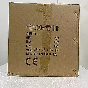 H XD GLOBAL Industrial Retro Loft 3 Way Pendant Light, Cluster Chandelier Hanging Lamp Fixture Brass Fittings with Glass Globe Lampshade (Grey)