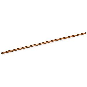 SPARTA Flo-Pac Tapered Mop Handle, Broom Handle with Wood Handle for Cleaning, 61.1 X 1.1 Inches, Tan, (Pack of 12)