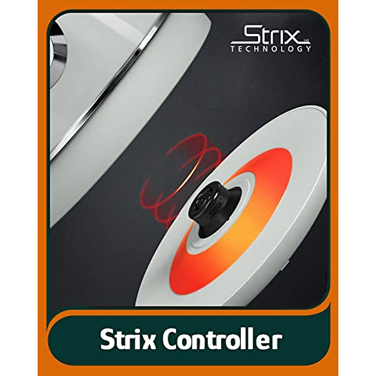 Hazel Quinn Retro Electric Kettle - 1.7 Liters / 57.5 Ounces Tea Kettle with Thermometer, All Stainless Steel, Fast Boiling 1200 W, BPA-free, Cordless, Rotational Base, Automatic Shut Off - Ice Gray