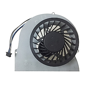 CPU Cooling Fan Replacement for HP EliteBook 8570W 8560W Series Fan, 3 Screw Holes (Thickness: 1.4 cm) 4-pin