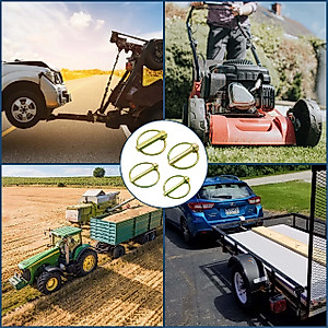 Pinailer 30 Pcs of Lynch Pin Assortment Kit— for Trucks, Tractors, Trolleys, Lawn Mowers, & Trailers of 3/16”x1-7/16”, 1/4”x1-3/4”, 5/16”x1-3/4”, & 7/16”x1-3/4”