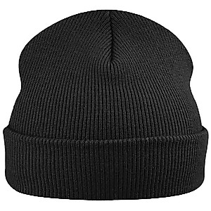 Kangol Acrylic Cuff Pull On - Black/Black/1SFM Black/Black, One Size