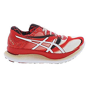 ASICS GlideRide Tokyo Womens Shoes Size 7, Color: White/Classic Red