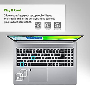 Acer Aspire 5 A515-46-R14K Slim Laptop | 15.6" Full HD IPS | AMD Ryzen 3 3350U Quad-Core Mobile Processor | 4GB DDR4 | 128GB NVMe SSD | WiFi 6 | Backlit KB | Amazon Alexa | Windows 10 Home (S mode)