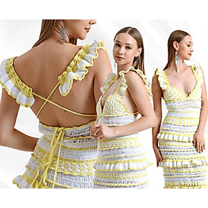 Estako Jeans, (6 Skeins Pack) 55% Cotton 45% Acrylic Amigurumi Yarn, Soft, Fine/Sport (2) for Crochet and Knitting (6 x 1.76 Oz) / (6 x 174 Yrds) (1010 - Pink)