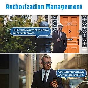 Key Padlock with Fingerprint Bluetooth App eLinkSmart Combination Lock: Large Padlock for Truck Gate Footlocker Gym Locker Outdoor ​Waterproof Heavy Duty Support iOS Watch