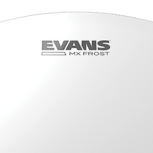 Evans MX Frost Marching Tenor Drum Head, 6 Inch