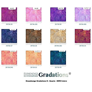 Beige, Rust, Quartz Design, Fabric, 100% Cotton, Stonehenge Gradations II, Iron Ore Light, Northcott, 26756-360, by The Yard