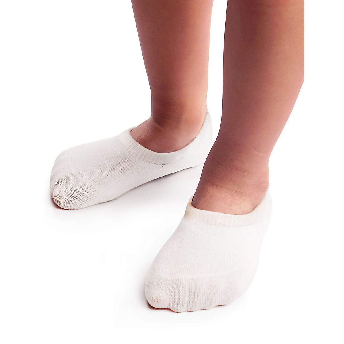 BabaMate Toddler Kids No Show Socks Little Girls Boys Cotton Socks Low Cut Ankle Socks 1-3 Years (6 Pairs)