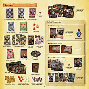 Slugfest Games: Red Dragon Inn 8, The Pub Crawl, Five New Characters, Can be Played with All Expansions, New Prize Cards Inside, For Ages 13 and up